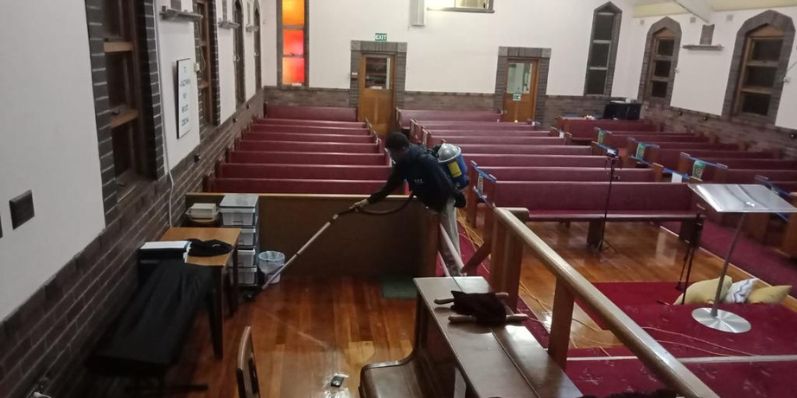 church clean